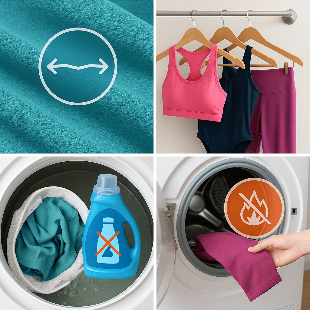 Care Tips for Spandex Garments (Make Your Activewear Last) – Sportek ...